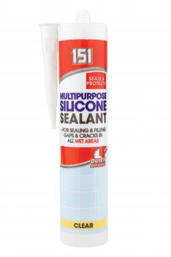 M-PURP CLEAR SILICONE SEALANT (CART) 280ml